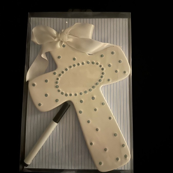 Child To Cherish | Other | Ceramic Cross With Marker For Customization ...